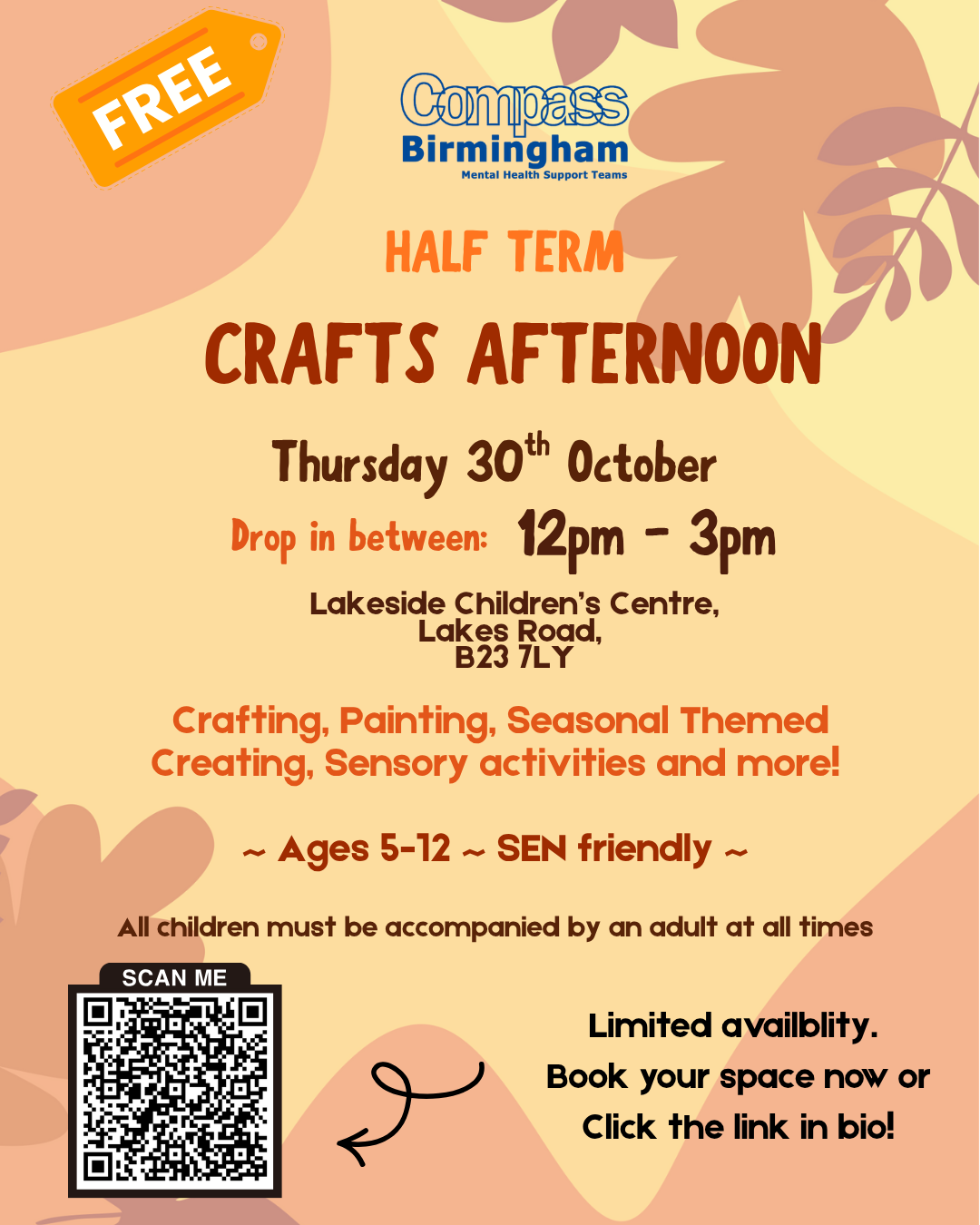 Attend our FREE Event during October Half Term! - Compass